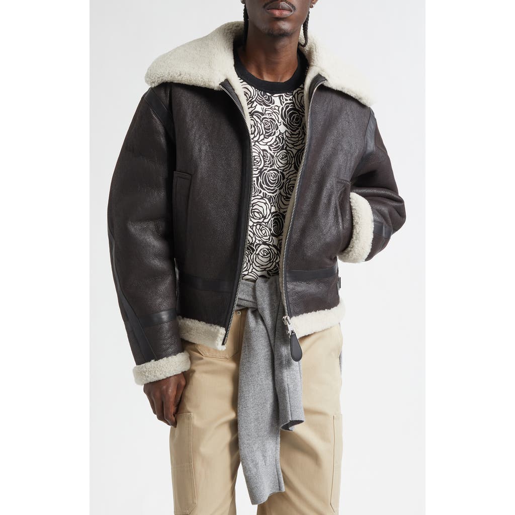 GIVENCHY Shearling Liner Bomber Jacket